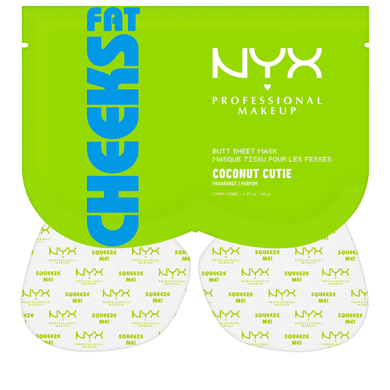 NYX Professional • Fat Cheeks Bum Mask Coconut Cutie 40ml